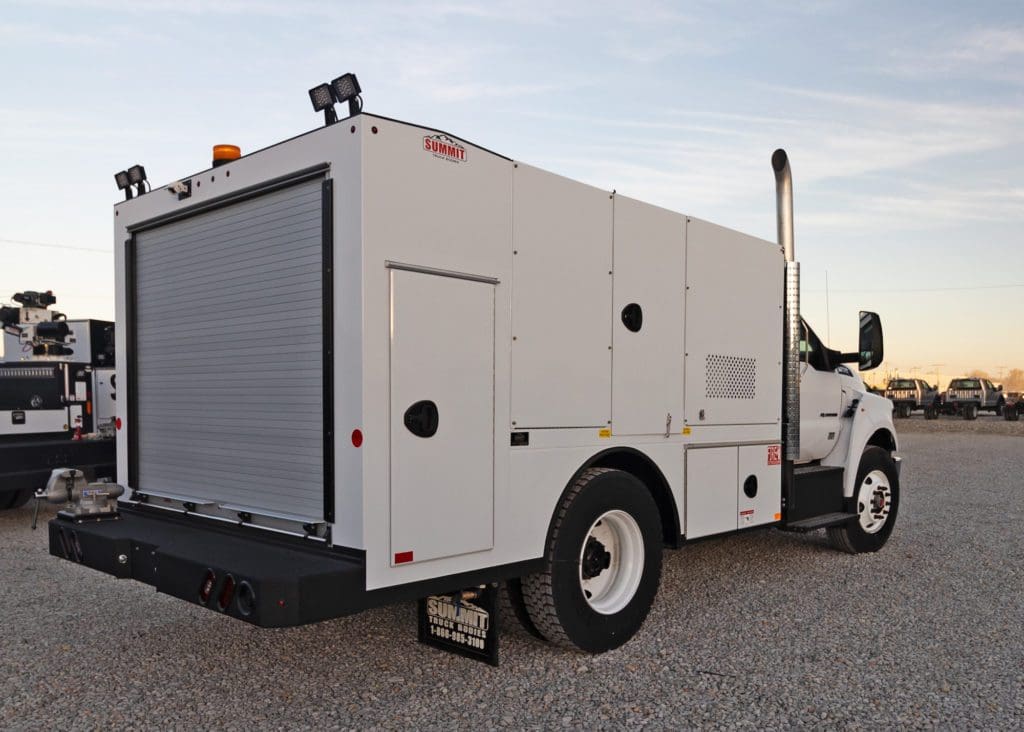 Open Lube Truck Body - Summit Truck Bodies