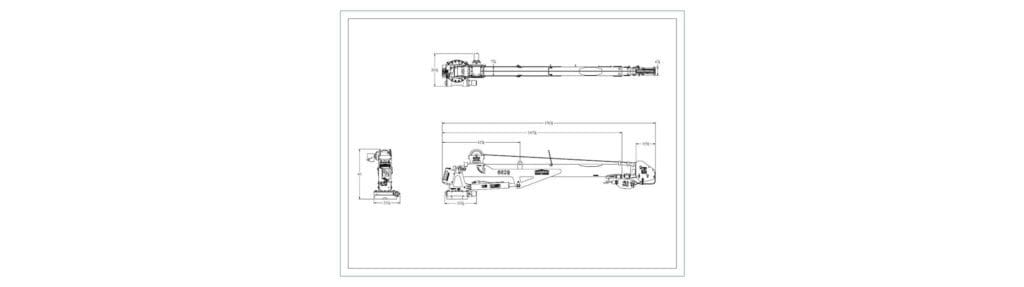 Telescopic Service Truck Cranes - 6629 - Summit Truck Bodies