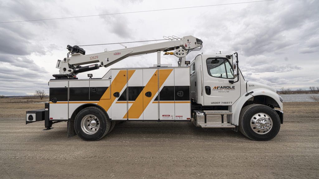 Service Trucks for the Aggregate Industry - Summit Truck Bodies