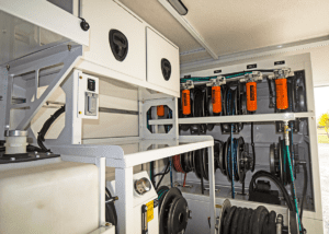 Enclosed Lube Truck Body - Summit Truck Bodies