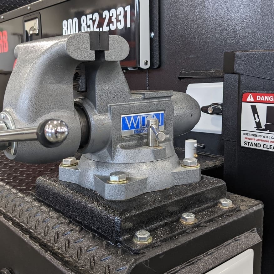 Wilton 1745 Vise Bumper Mount - Summit Truck Bodies